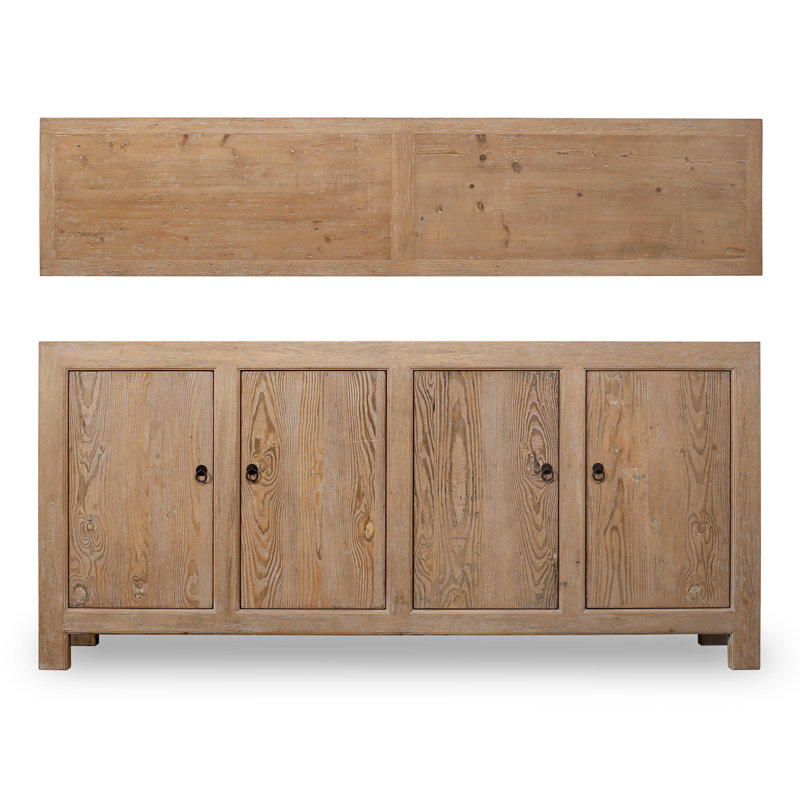 Lily's Living Capri 86.6'' Wide Pine Solid Wood Sideboard | Wayfair